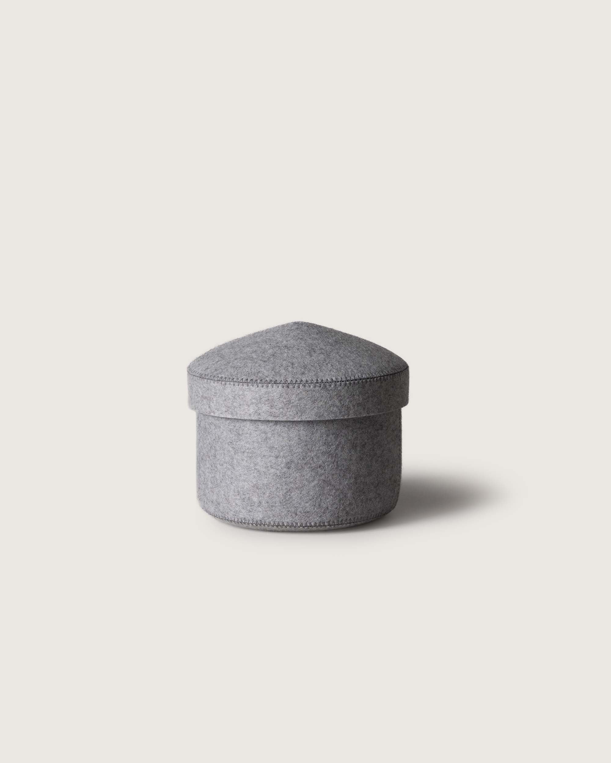 Merino Wool Small Bin w/ Lid | Graf Lantz