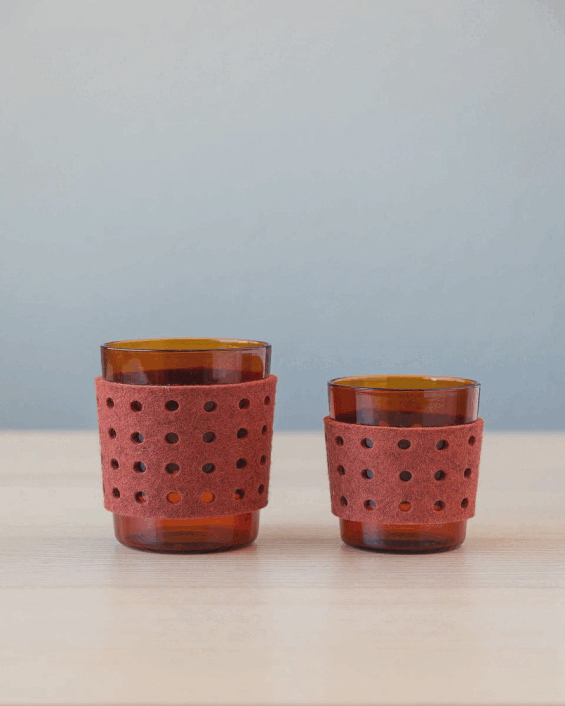 Glas Merino Wool Small Perforated Sleeve - 2 Pack | Graf Lantz