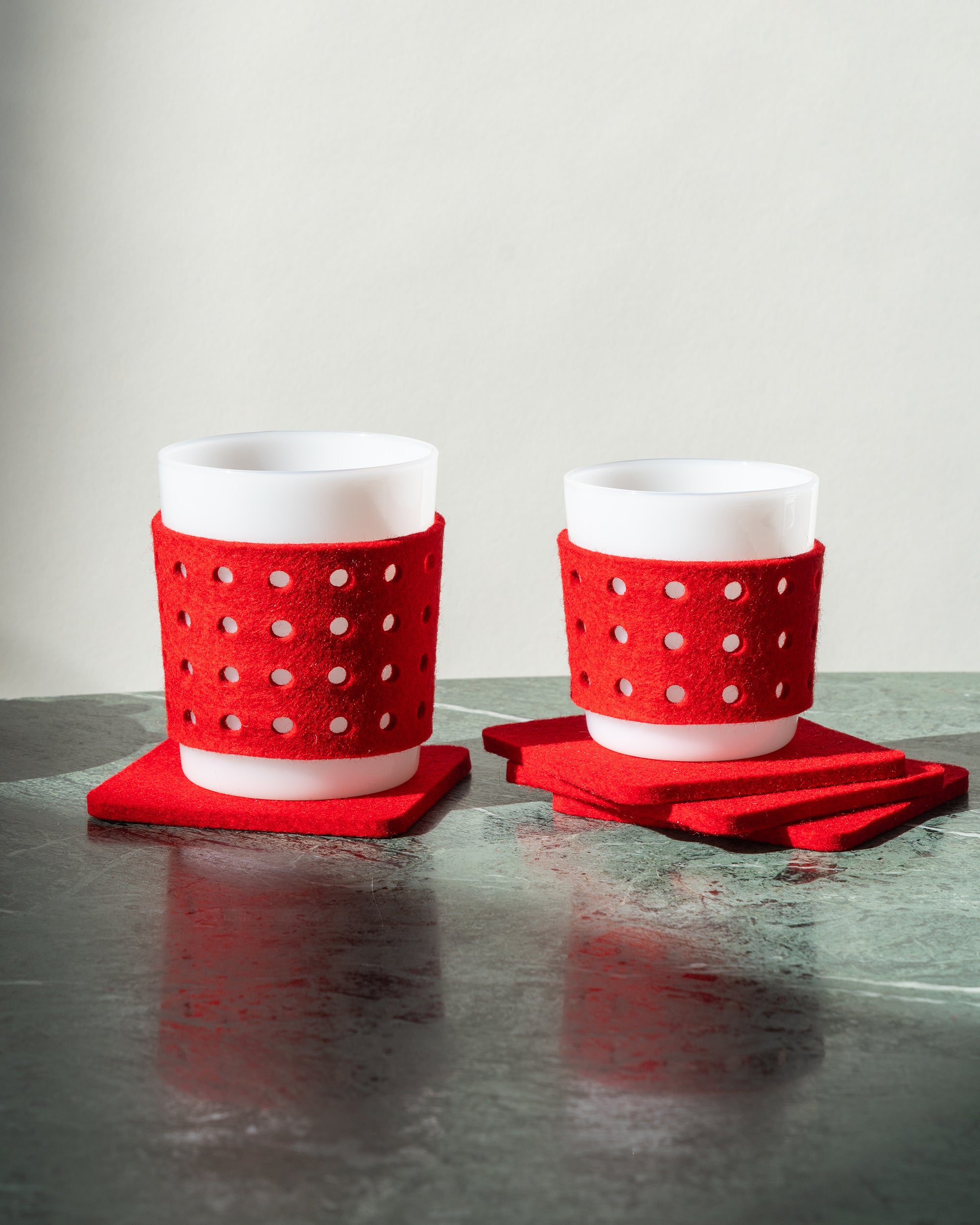 Glas Merino Wool Small Perforated Sleeve - 2 Pack - Final Sale | Graf Lantz