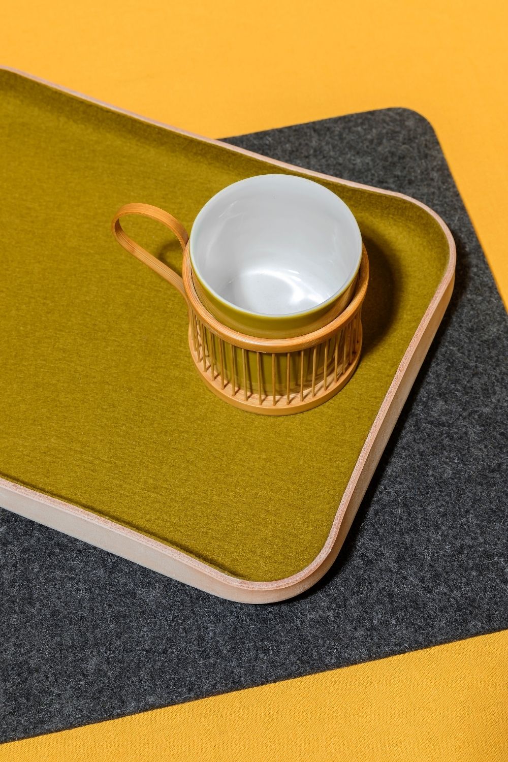 Stylish Merino Wool Felt Workspace Essentials from Graf Lantz